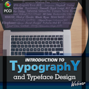 Introduction to Typography & Typeface Design (Webinar) – PCCI