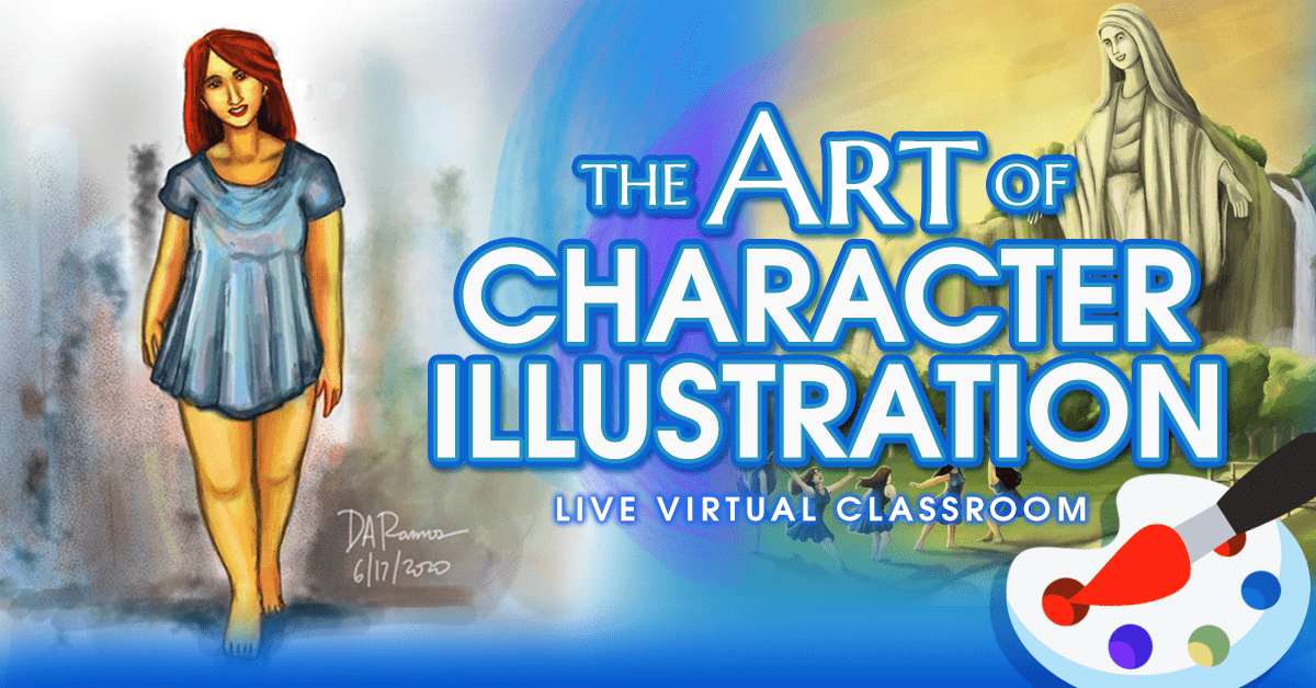 The Art of Character Illustration (Live Virtual Classroom) – PCCI