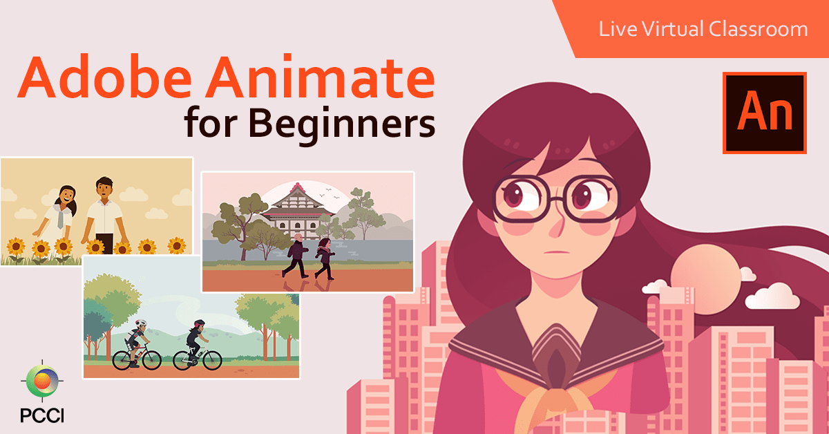 Adobe Animate for Beginners (Live Virtual Classroom) – PCCI