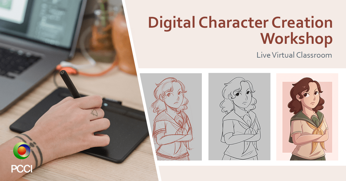 Digital Character Creation Workshop (Live Virtual Classroom) – PCCI